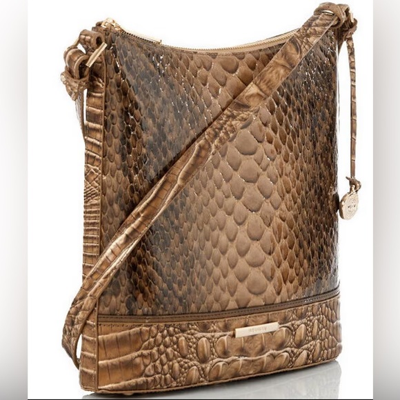 Brahmin | Bags | Brahmin Mansouri Collection Macchiato Katie Crossbody ...
